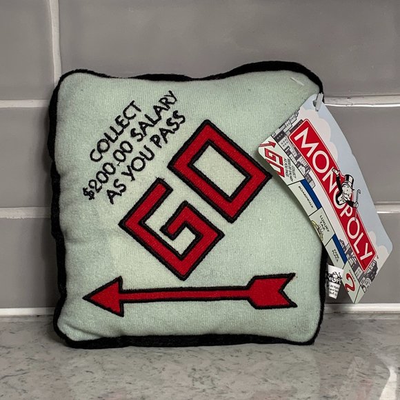 Monopoly | Toys | 207 Hasbro Monopoly Collect Go 6 Plush Nwt | Poshmark